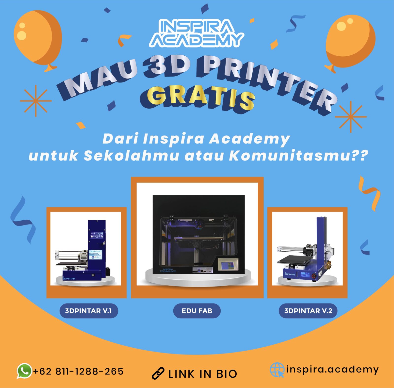 3D printer untuk Sekolah Ciamis